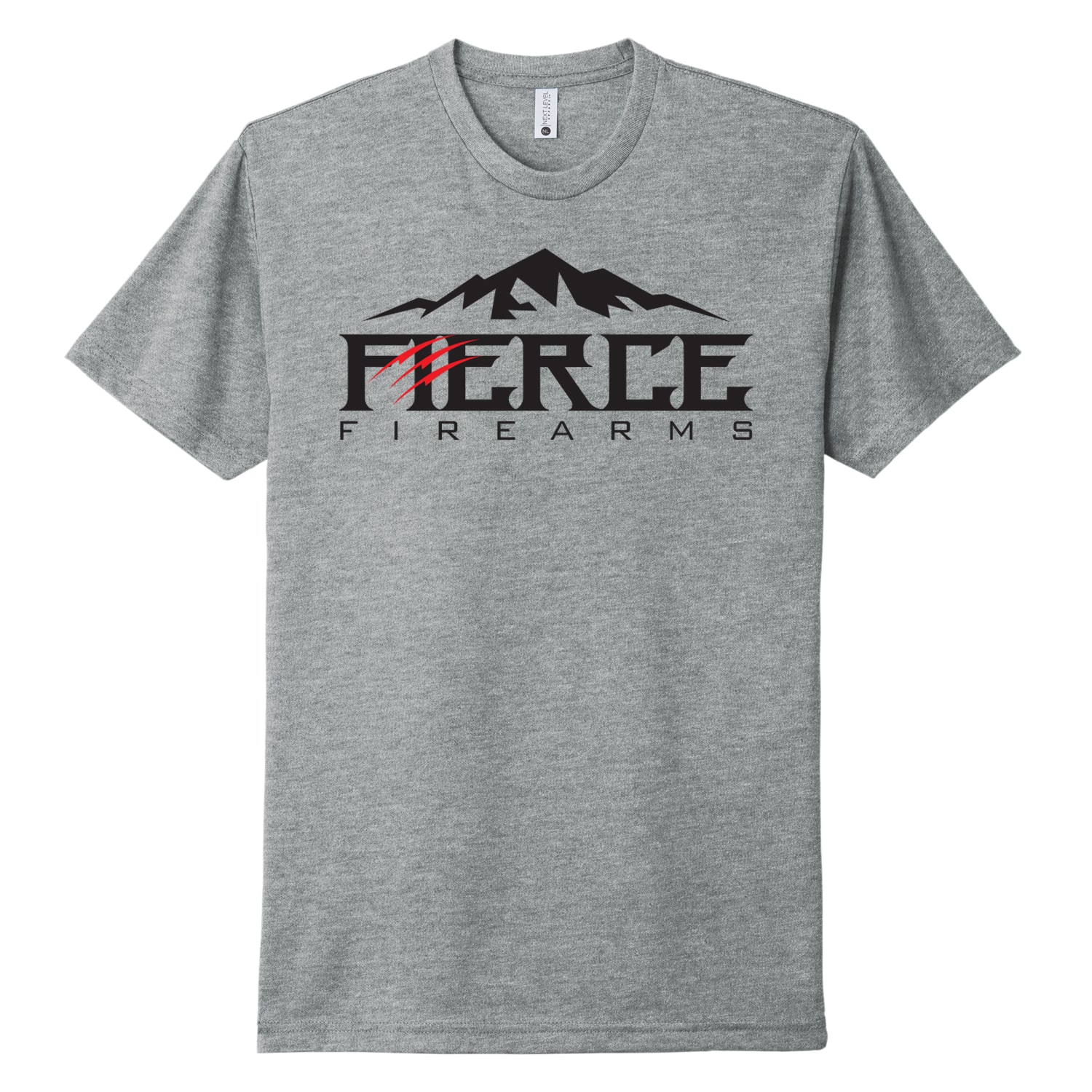 Fierce T-shirt - Gray - Fierce Firearms | Long-range rifles and high ...